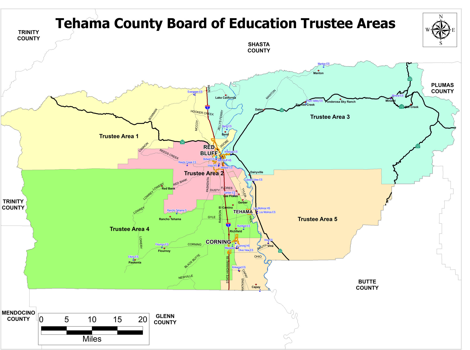 Tehama County Department of Education Board
